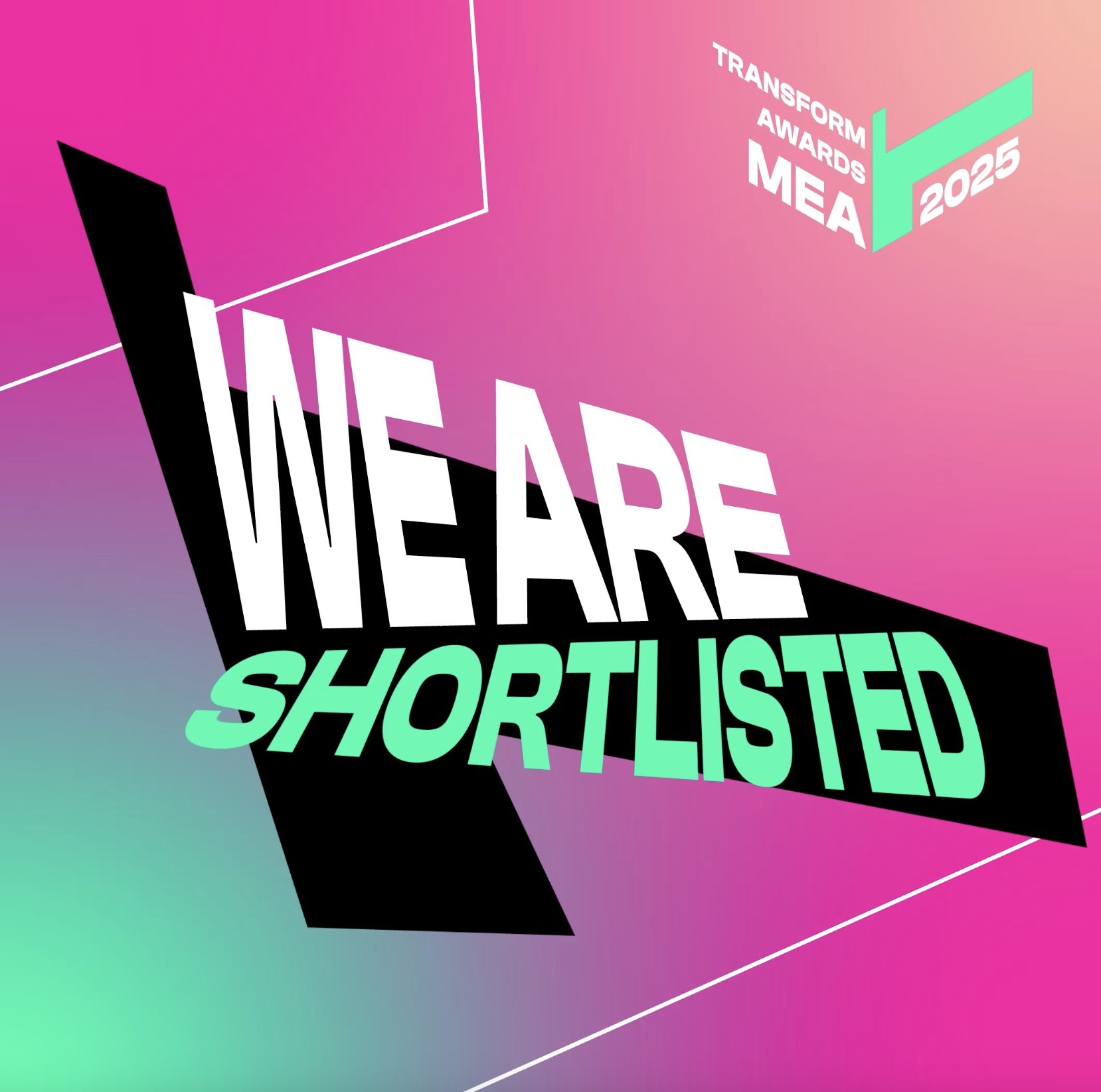 Brash shortlisted for The Transform Awards MEA 2025 % | Brash